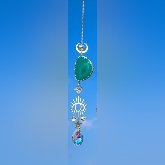 Accents | Crystal Suncatcher Hanging Suncatchers With Crystals Light ...
